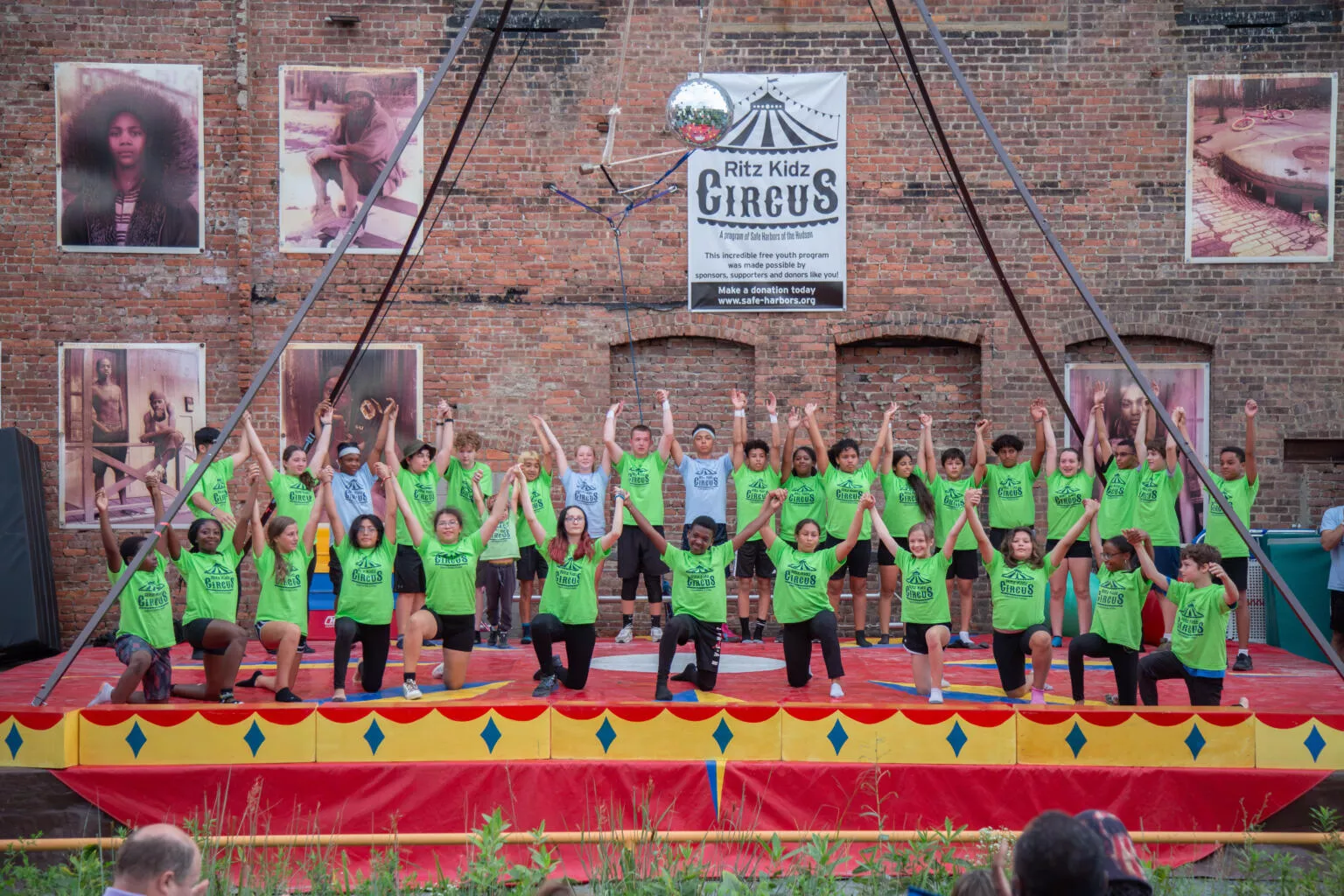 Safe Harbors Hosts Ritz Kids Circus Program in Newburgh